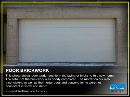 Inspecting Brickwork - Perth Building Inspections